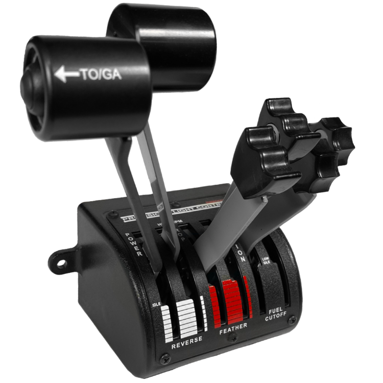 Turboprop Throttle Quadrants