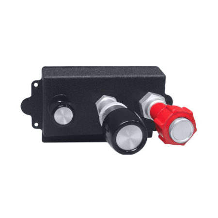 Single-Engine Carb Heat/Throttle/Mixture Vernier Controls