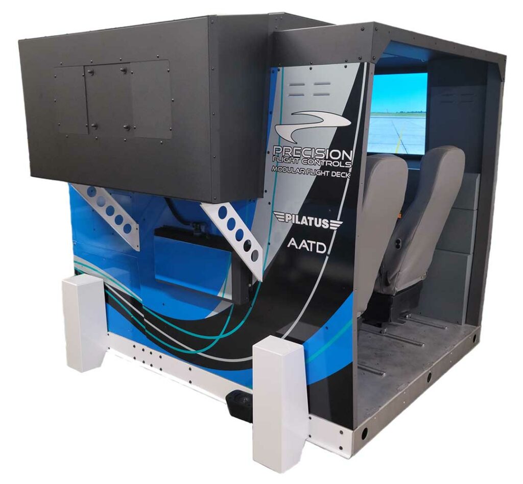 Pilatus PC-12 EFIS Flight Simulator