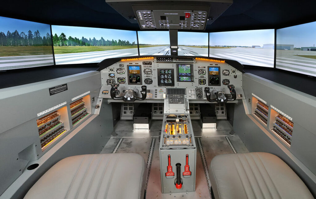 Pilatus PC-12 EFIS Flight Simulator